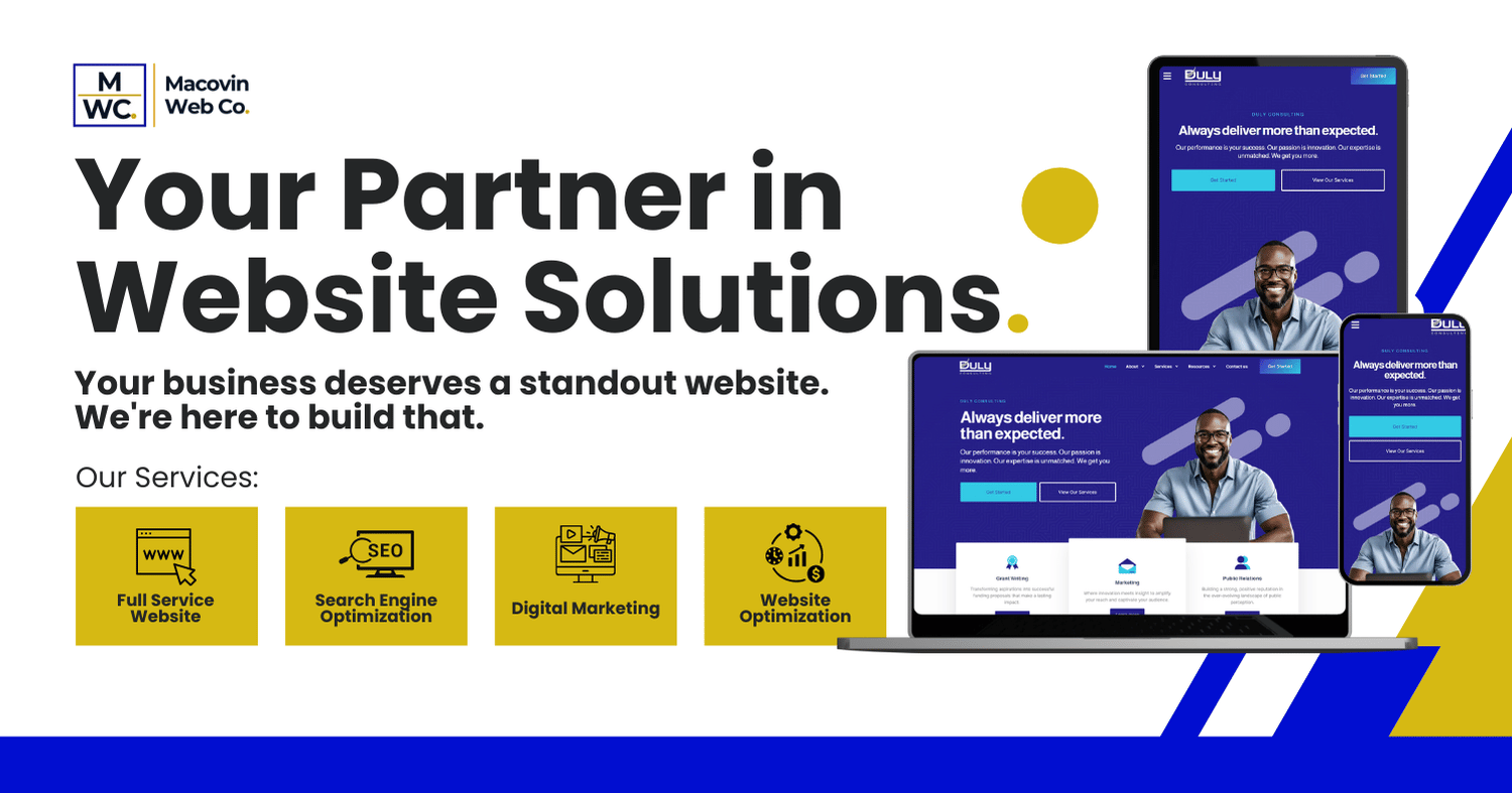 Trusted Website Design & Digital Solutions | Macovin Web Co